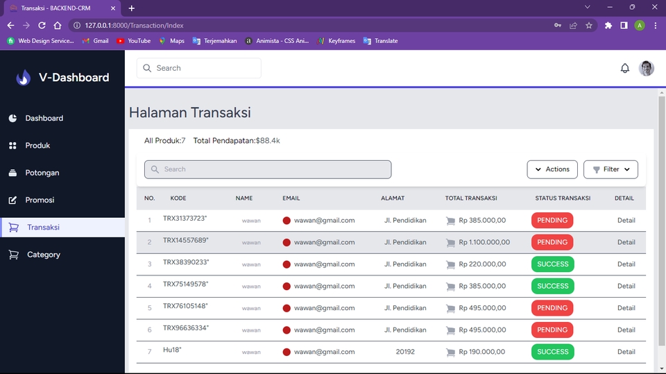 Jasa Pembuatan website Sistem Informasi untuk Skripsi