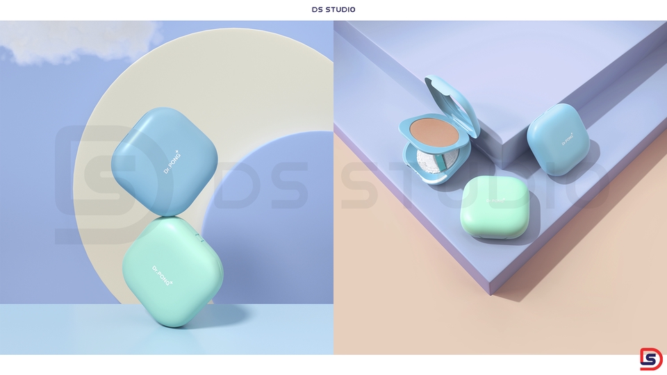 รับทำ 3D Model Products ภาพ Packshot, Mockup สินค้าเสมือนจริง