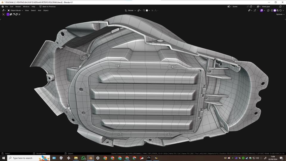 RETOPOLOGY 3D SCANS SECARA MANUAL