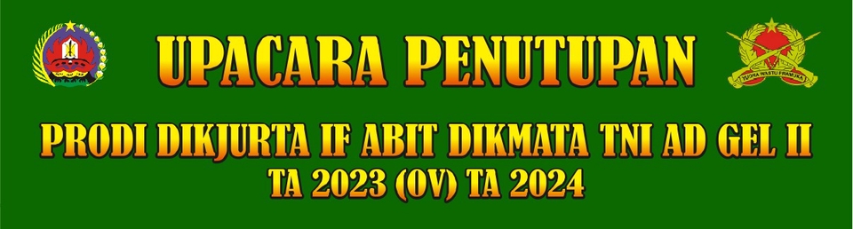 Desain banner instansi atau perusahaan dengan gaya minimal maupun modern