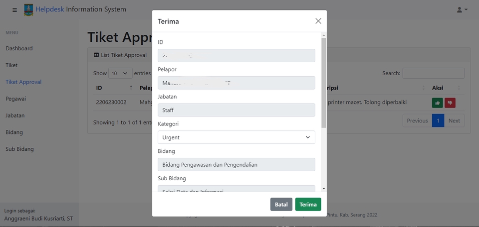 Pembuatan Aplikasi dan Sistem Informasi Skripsi