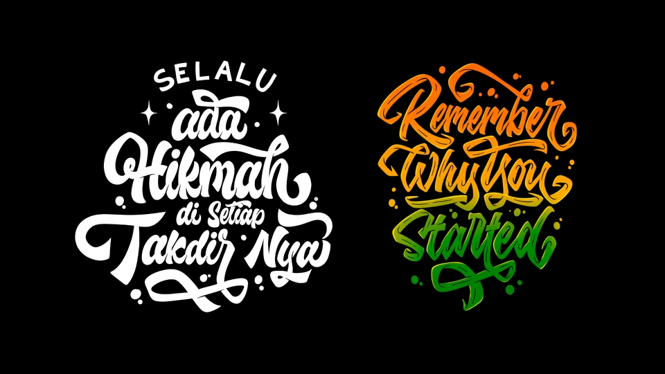 Lettering Typography