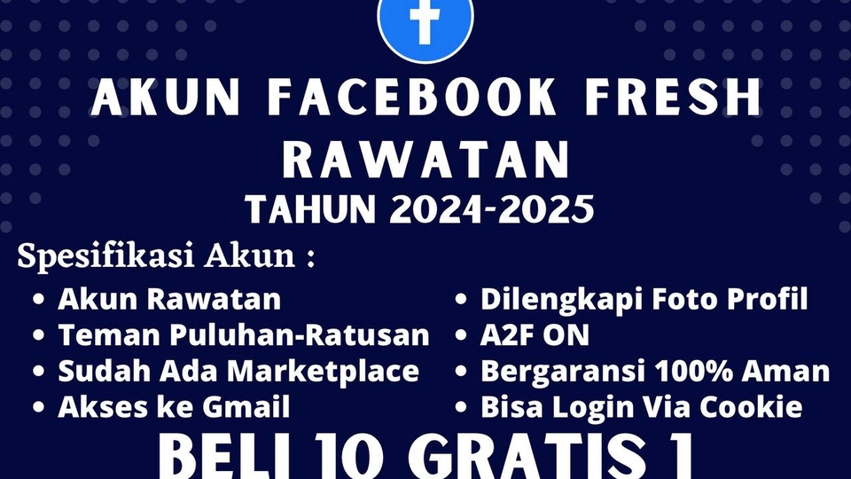Jasa Pembuatan Akun Facebook Fresh Berfoto Profil + Halaman/ FP + MP ...