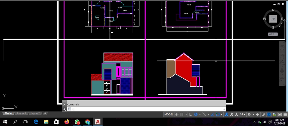 AUTOCAD DAN GAMBAR KERJA KONSTRUKSI