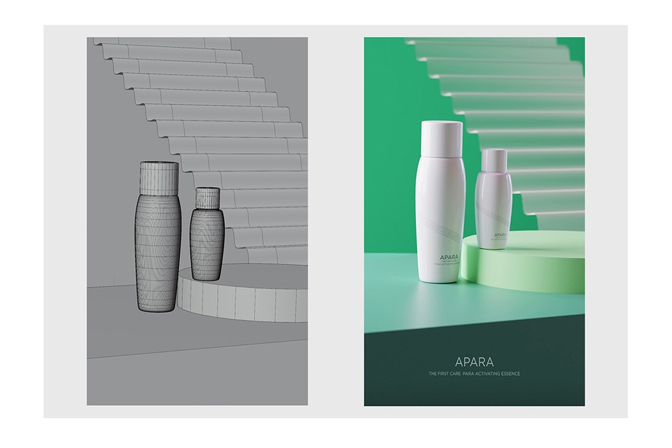 รับทำ 3D Packshot / 3D Packaging ขึ้นโมเดลสินค้า