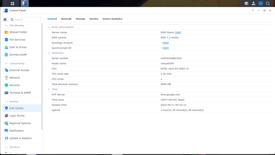 Konfigurasi & Manage Synology NAS Server