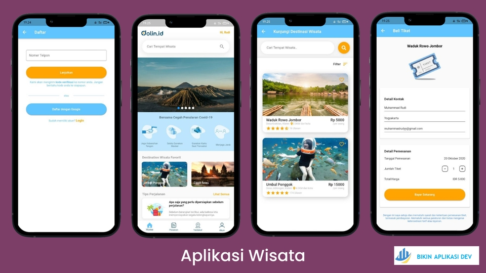 Bikin Aplikasi Enterprise Android & IOS Flutter, React, Kompleks ...