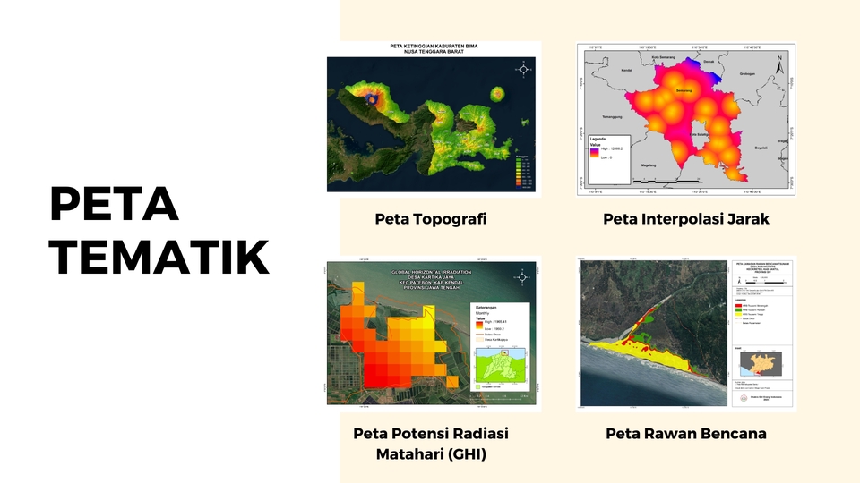 Jasa Desain Pembuatan Peta | Layouting Peta | Pengolahan Data Geospasial