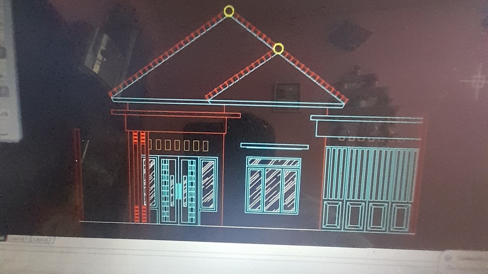 Gambar struktur gedung