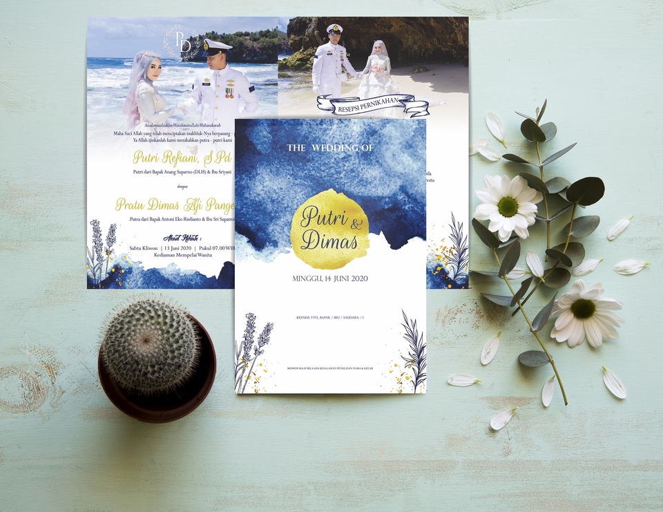 Desain Undangan Custom Pernikahan, UlTah, Khitan,dll. sampai Setting ...