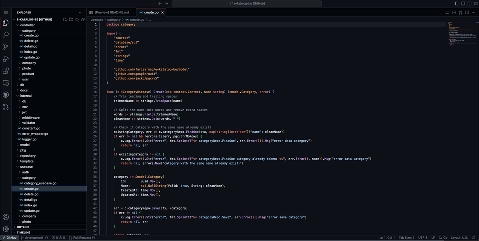Bangun API Backend dengan Go atau Nodejs