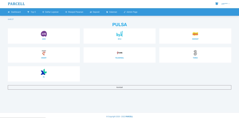 Jasa Pembuatan Website Penjualan Pulsa PPOB | Website Usaha Konter