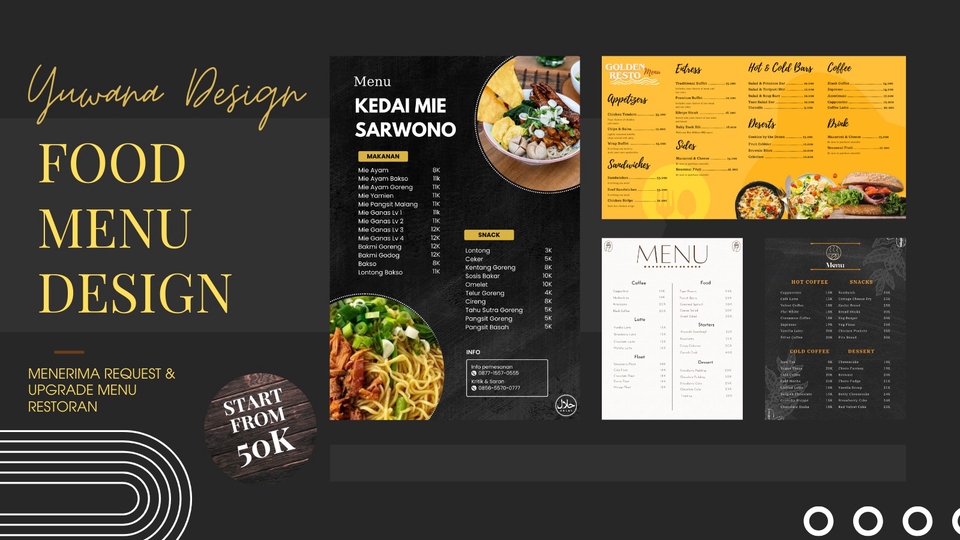 Food Menu Design