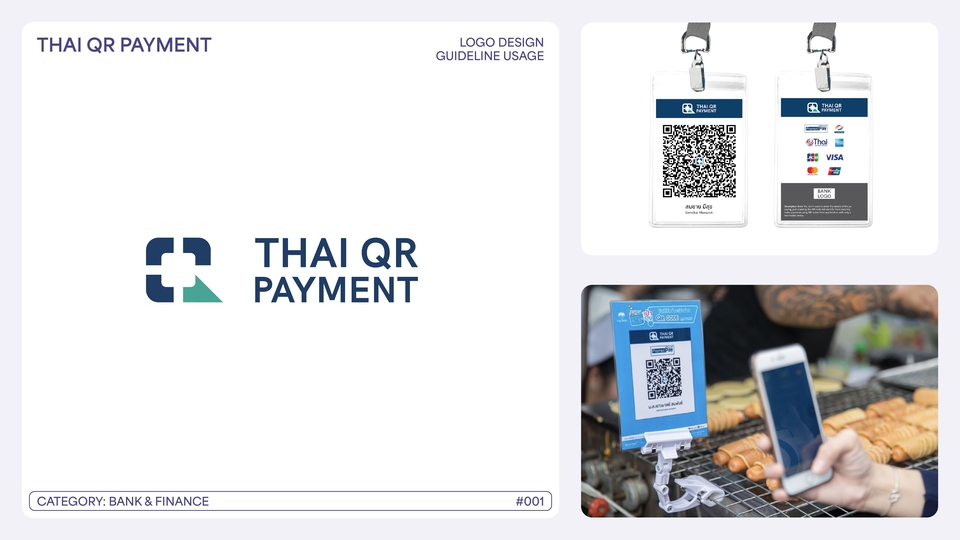 LOGO & BRAND CI คุณภาพสูง ประสบการณ์ 10 ปี โดยผู้ออกแบบ Thai QR Payment