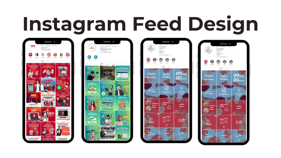 Jasa Pembuatan Design Untuk Instagram Feed/Reels/Story