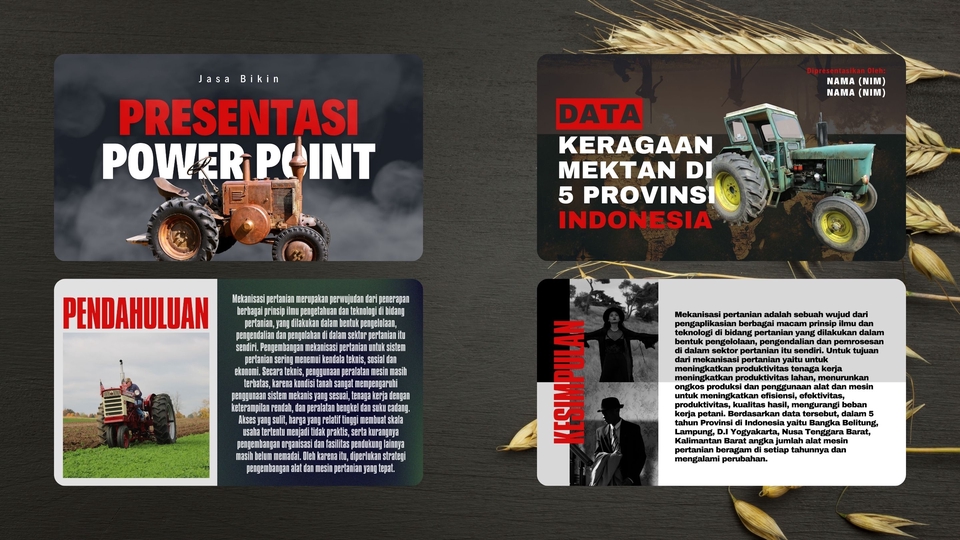 Design PowerPoint free revisi sampai ACC