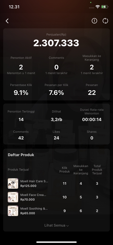 HOST LIVE STREAMING SHOPEE & TIKTOK