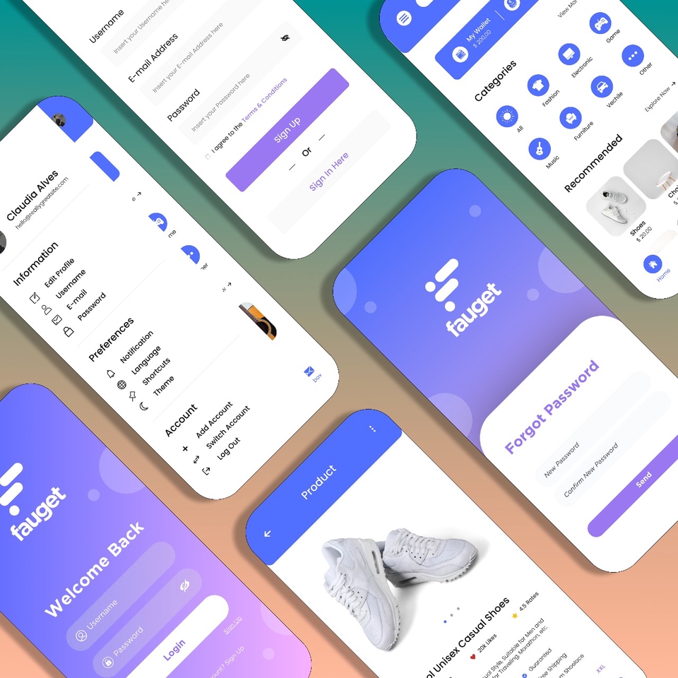 Jasa Desain UI/UX Mobile dan Website