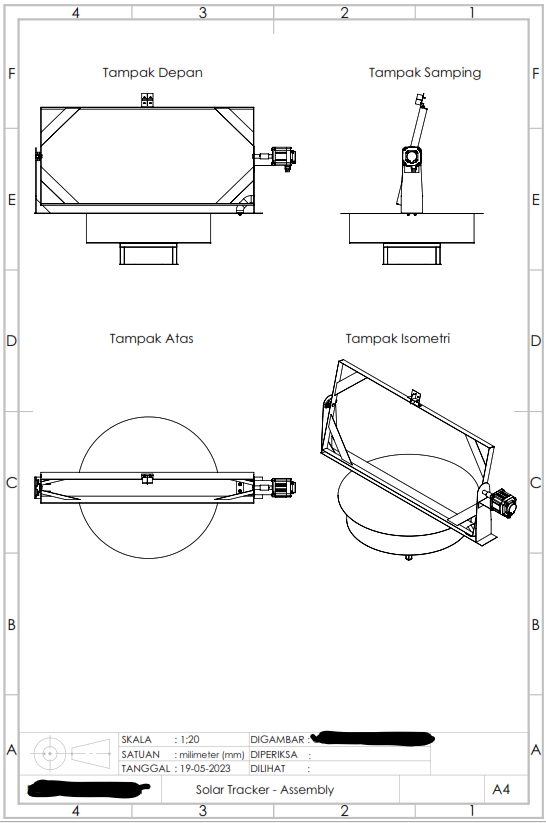 Desain 3D Part, Assembly, Redraw. Revisi Sepuasnya
