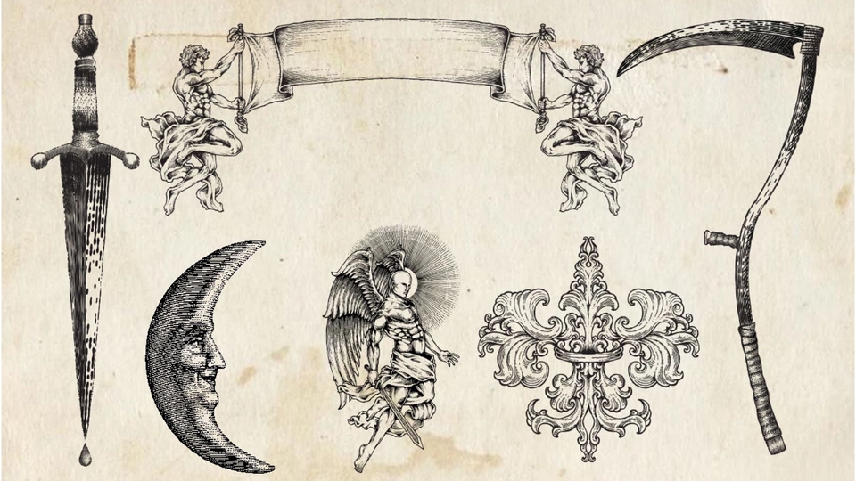 Jasa Membuat Illustrasi Engraving untuk Tattoo, T-shirt, serta Untuk ...