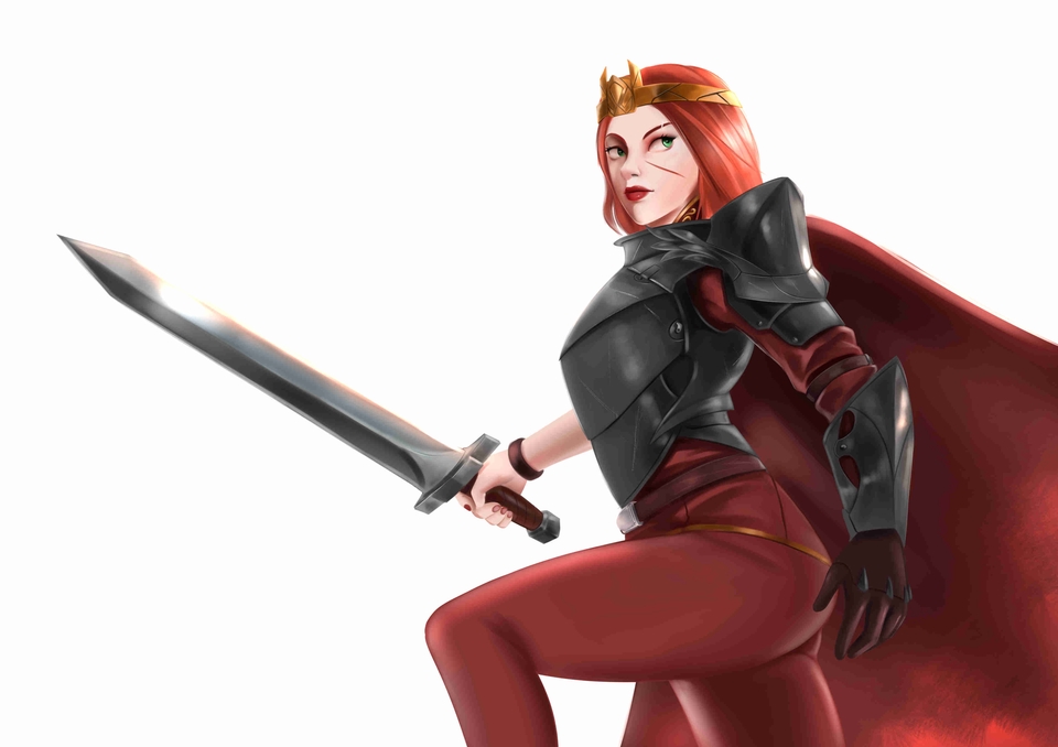 รับออกแบบคาแรคเตอร์ แนว Video Game, Fantasy, Sci-fi แบบ Sami-Realistic