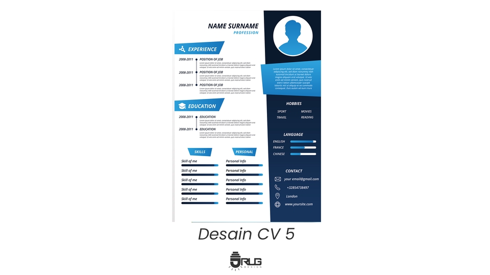 Desain Portfolio dan Resume Terpercaya dan Berkualitas ( 1 Hari Jadi ! )