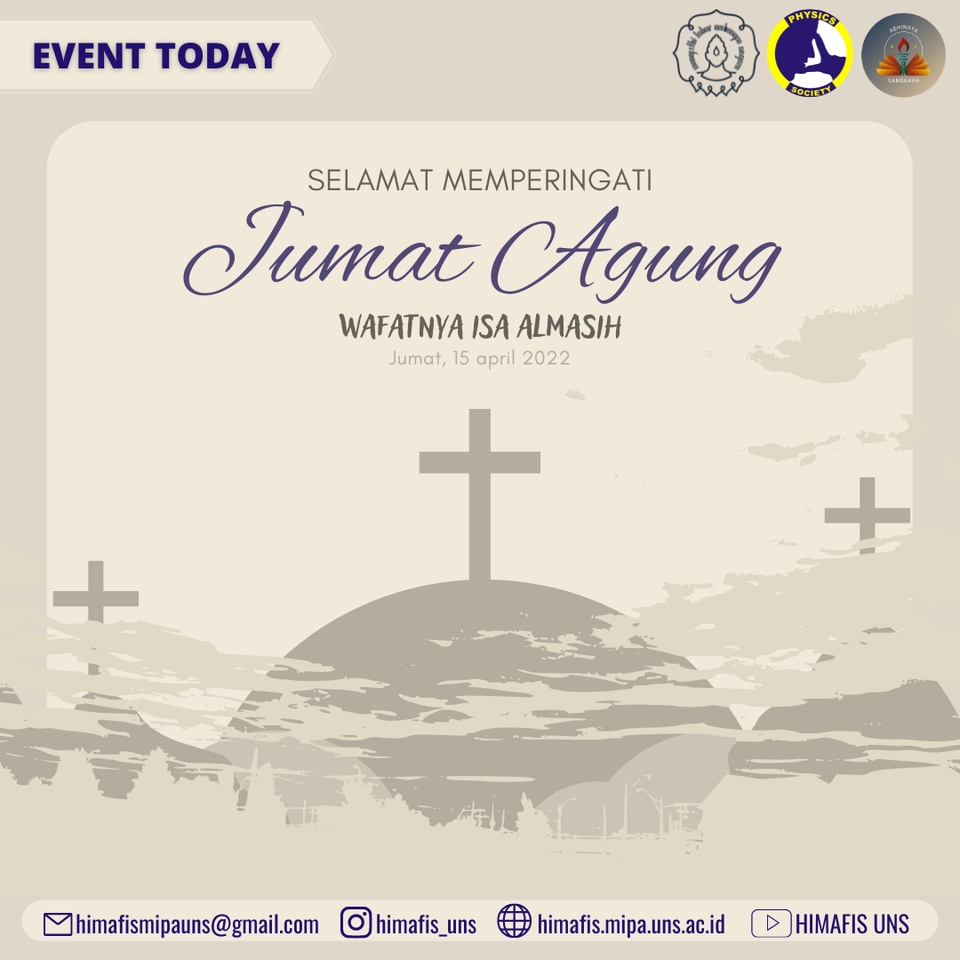 Design Banner atau Pamflet Acara