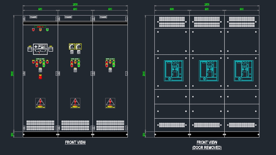 DESIGN ELECTRICAL PANEL DISTRIBUTION - LV
