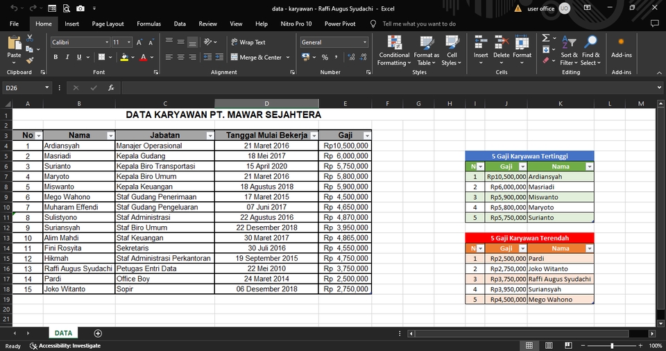 Data Entry Pro: Excel & Google Sheets Mastery