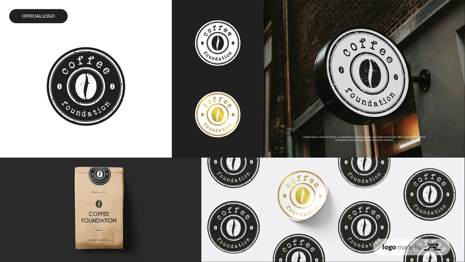 Desain Logo Eksklusif untuk Coffee Shop Anda!