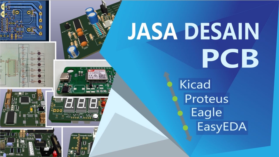 Jasa pembuatan skema dan desain layout PCB