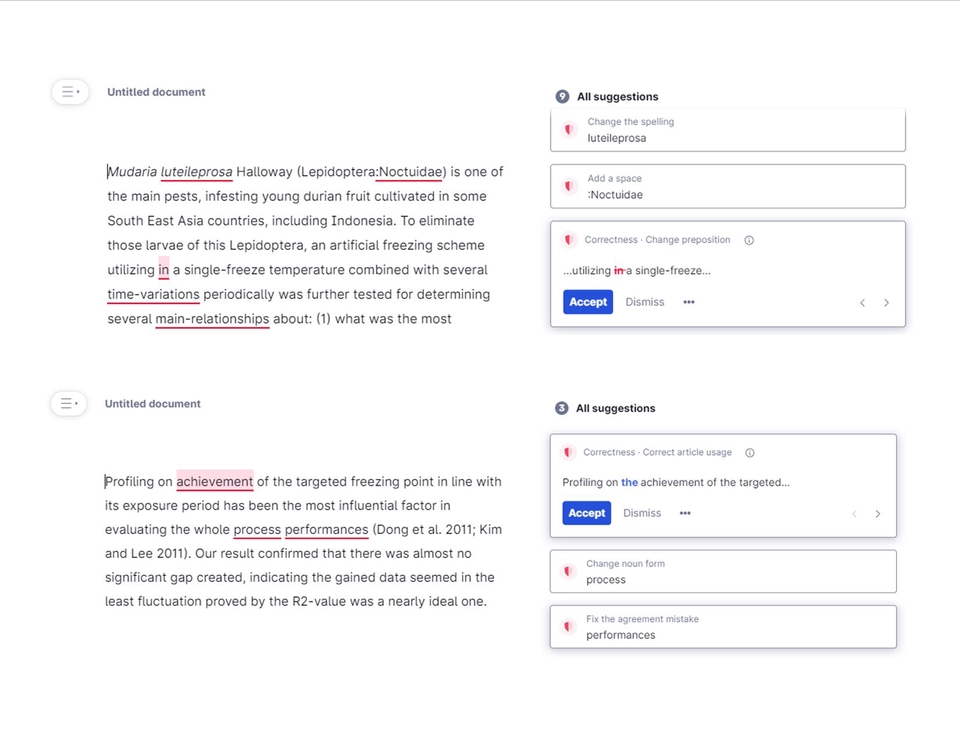 Layanan paraphrasing dan proofreading artikel jurnal internasional