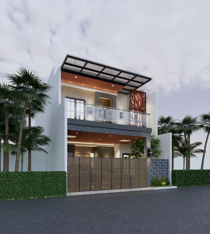 Jasa Desain Arsitektur Rumah Tinggal & Render 3D