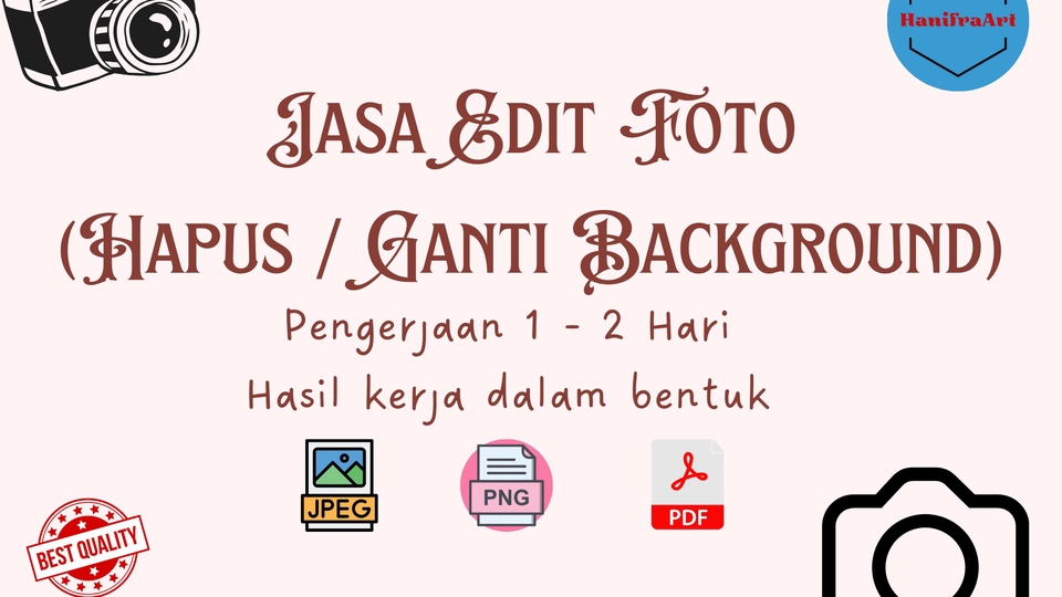 Jasa Edit Foto ( Hapus / Ganti Background) Lewat Canva
