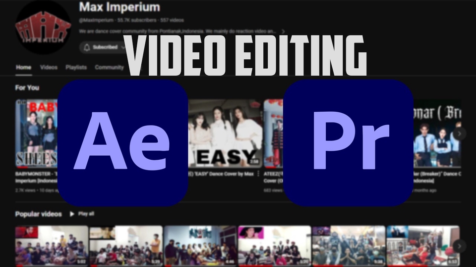 Video Editor Professional (Dance|Cinematic|Promotion|Aftermovie)