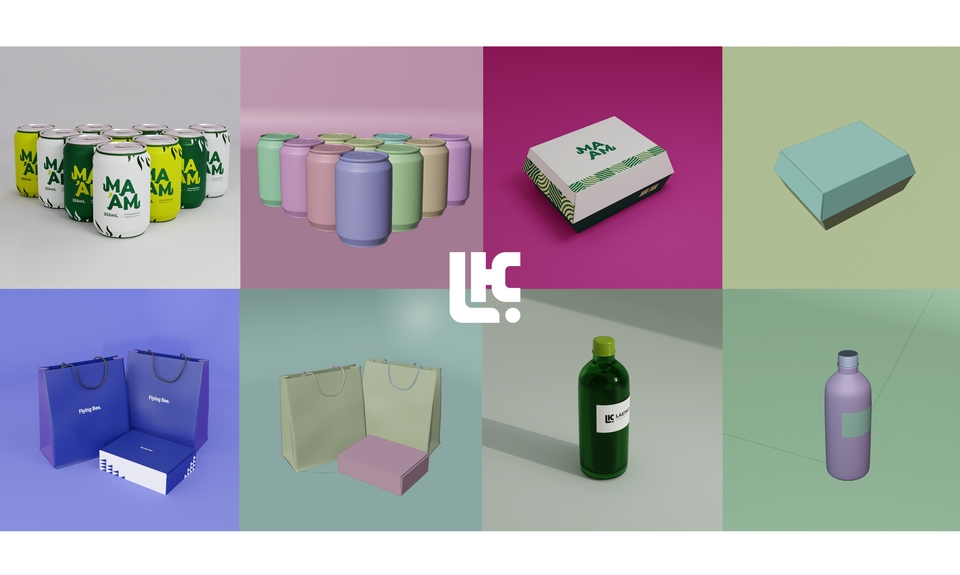 Custom 3D Mockup untuk Preview Produk Usaha Anda