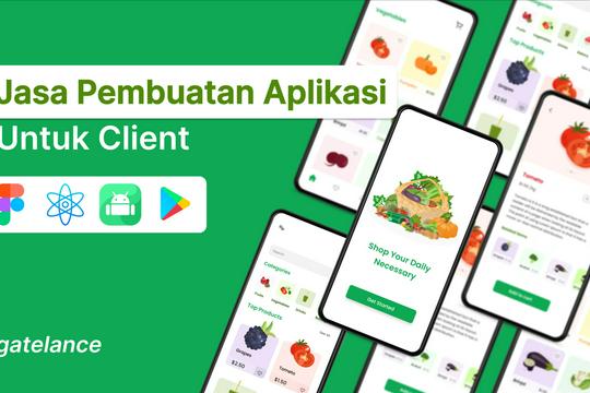 Jasa Pembuatan Aplikasi Dummy ui untuk client