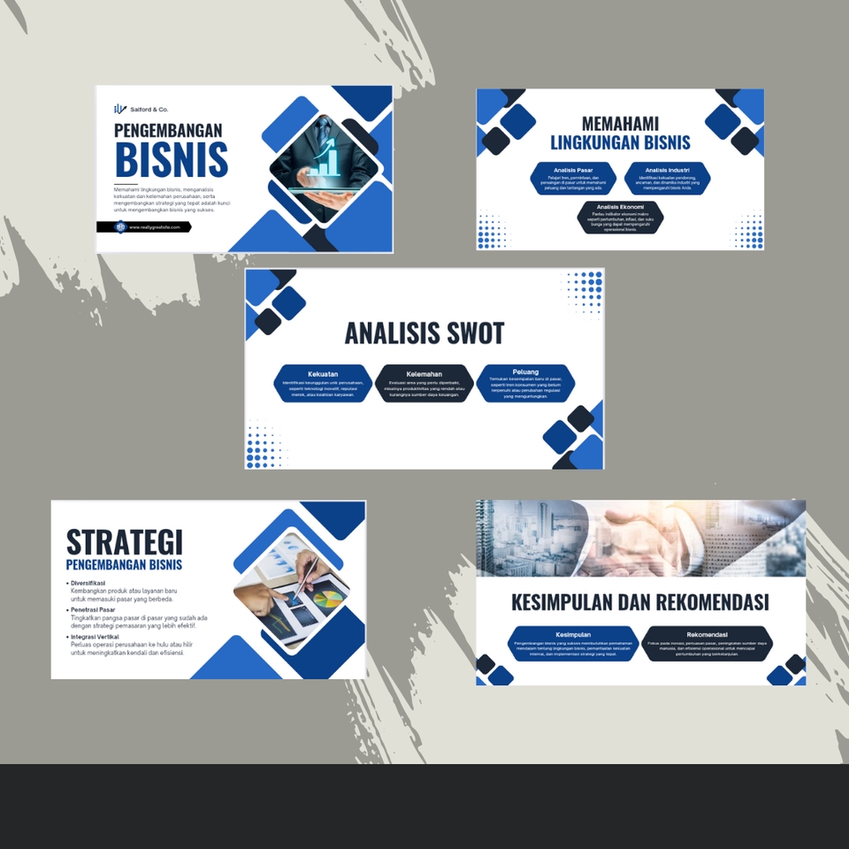 PPT Power Point | Sempro | Presentasi Kuliah | Businesss