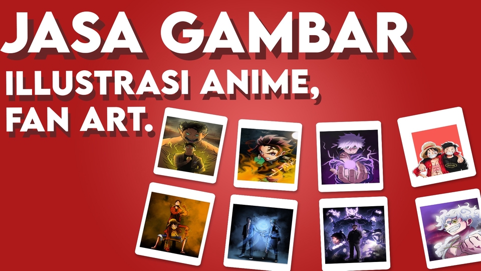 Jasa Gambar Illustrasi Anime,Fan Art