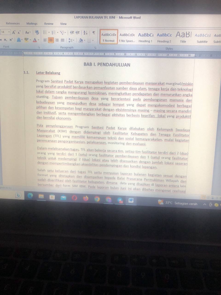 pengetikan cepat dari dari berbagai jenis dokumen ke word