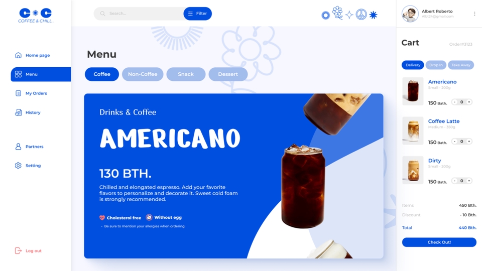 UX/UI Prototype for Website & Application
