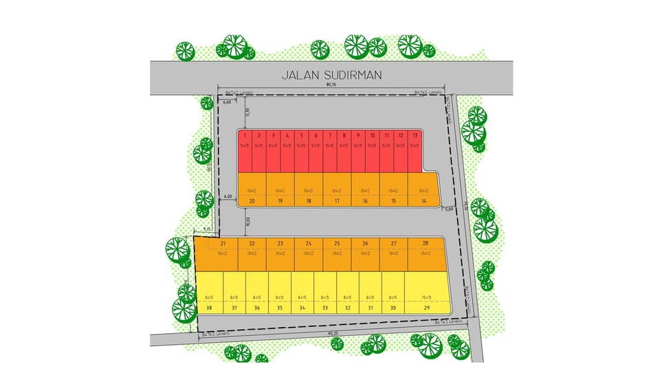 Gambar Drafting CAD Untuk Landscape
