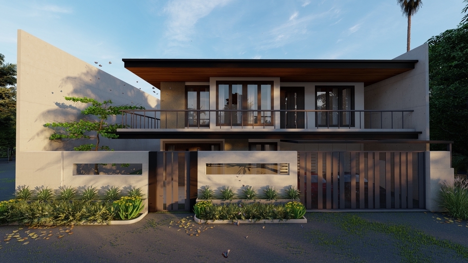 Interior Eksterior Design Plan - Render