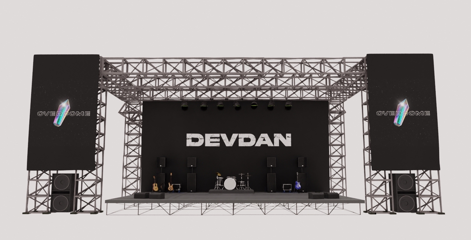 3d modeling dan rendering stage event dll