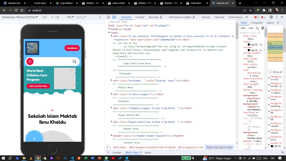 Web Development Fullstack Laravel - Pembuatan Website Sistem Informasi ...