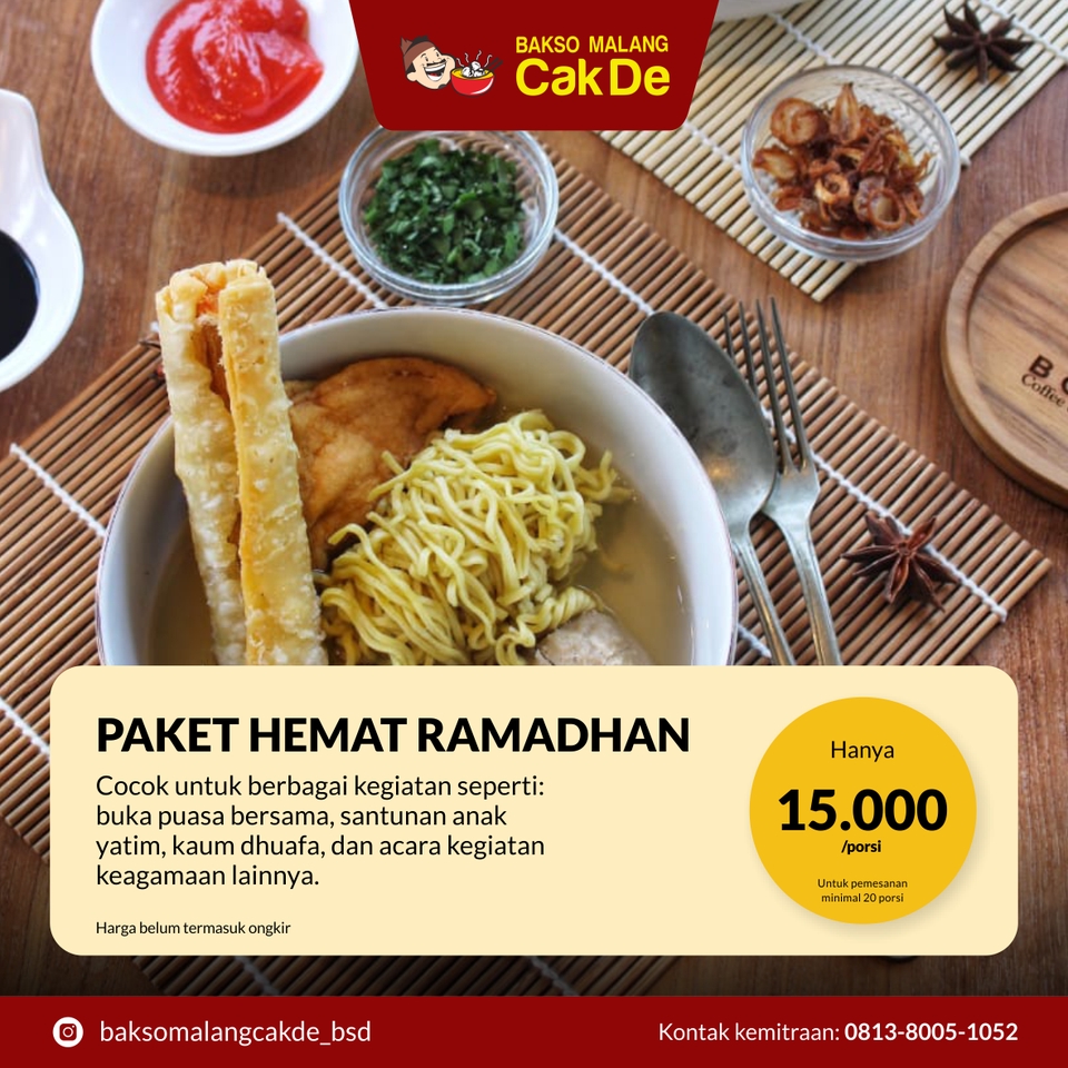 24 JAM JADI! Desain poster promosi UMKM PREMIUM