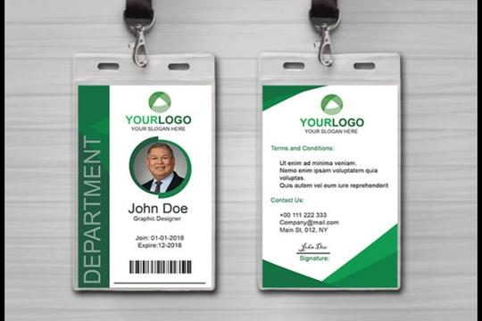Desain ID Card/Business Card Berkualitas