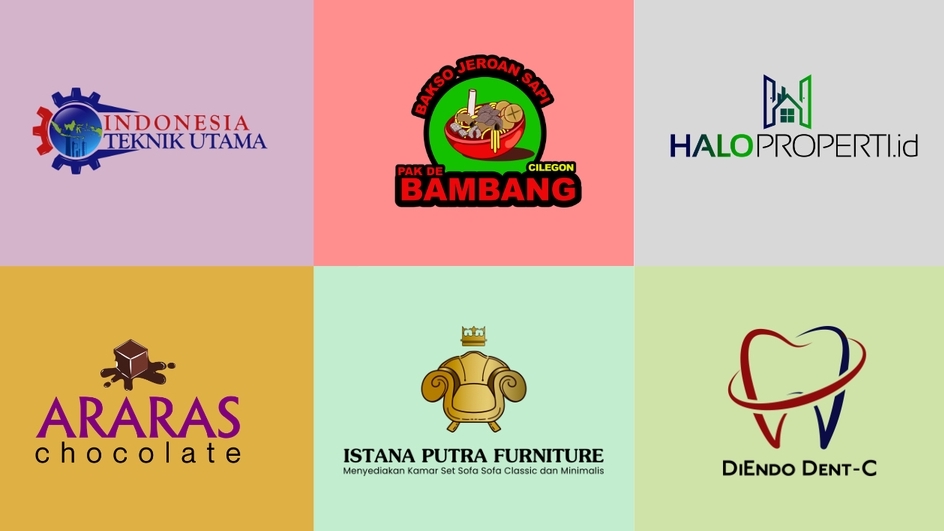 Jasa Desain Bisnis Brand Logo - Logo Profesional, Modern, Minimalis ...