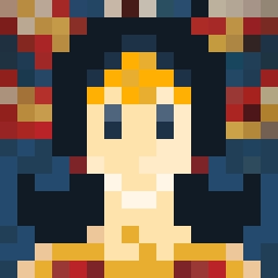 DESAIN PIXEL ART KARAKTER UNIK