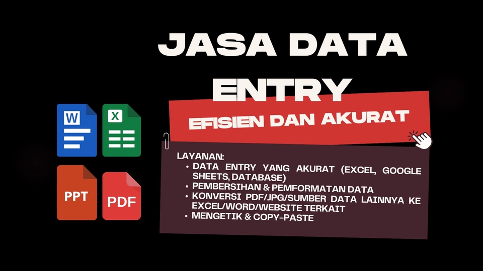 Jasa Data Entry Akurat dan Efisien